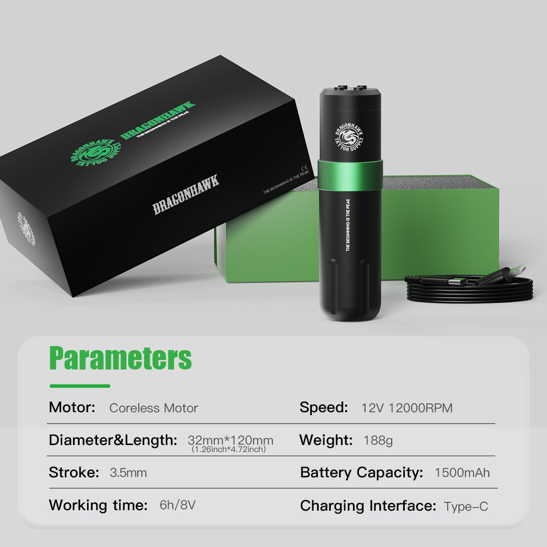 Dragonhawk Styler Wireless Pen Machine – Dragonhawktattoos