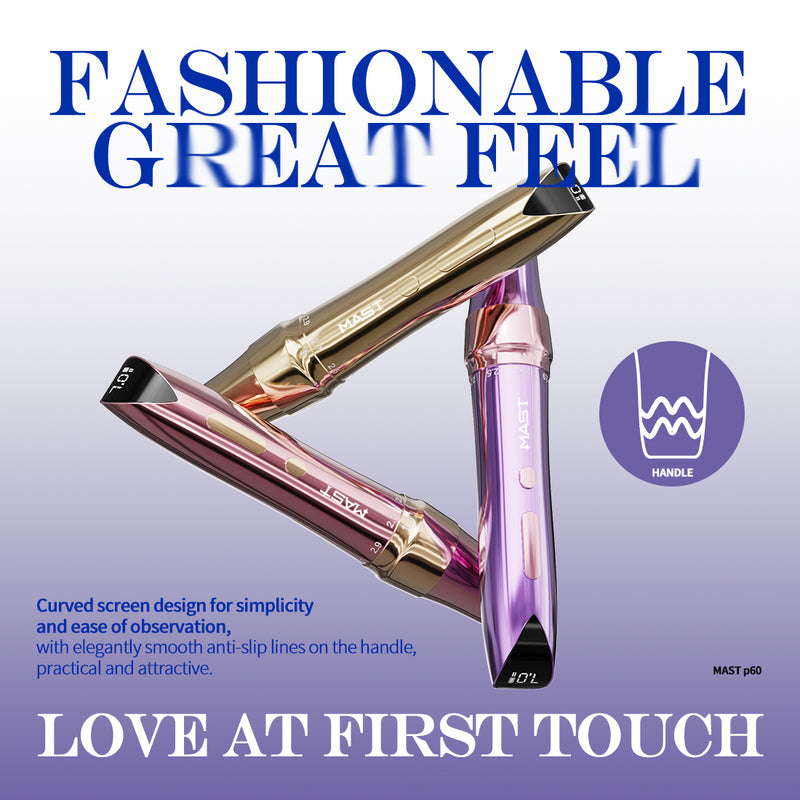 MAST P60 Wireless Tattoo Pen Machine With Adjustable Stroke Length