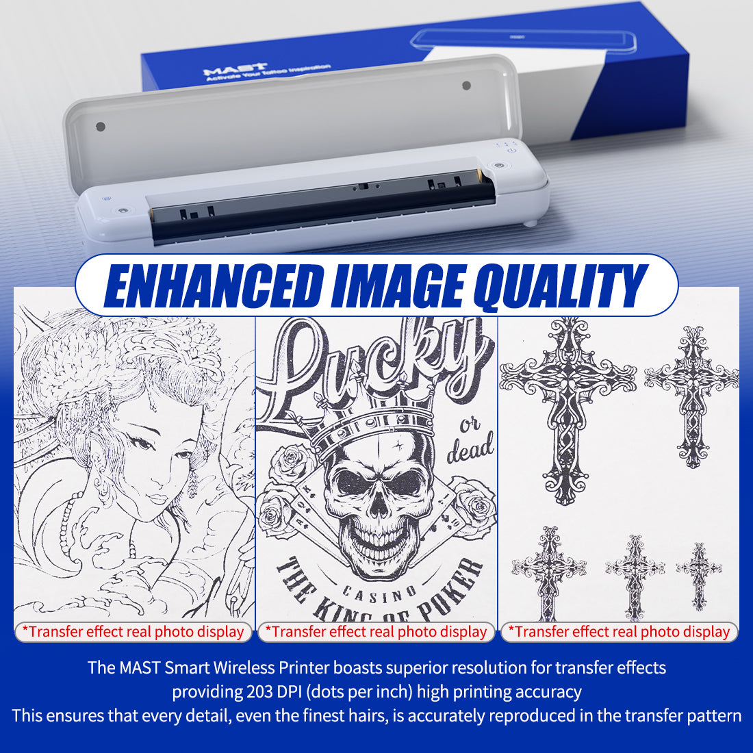 MAST Smart Wireless Printer: Portable, High-Resolution Printing