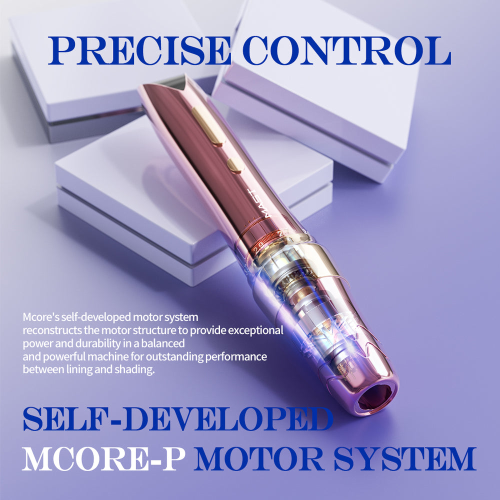 MAST P60 Wireless Tattoo Pen Machine With Adjustable Stroke Length