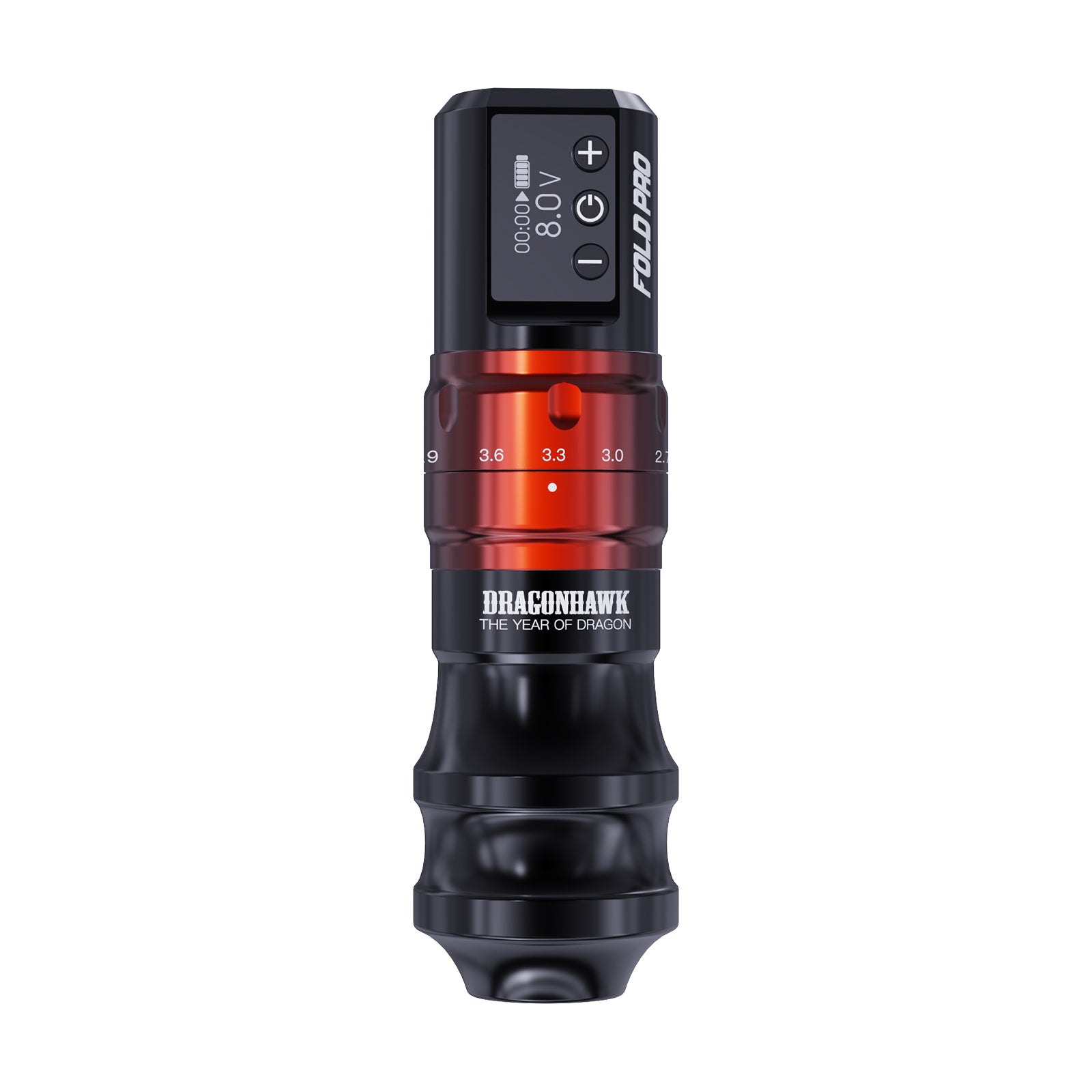 The Year of Dragonhawk Fold Pro Machine Pen with Two Batteries