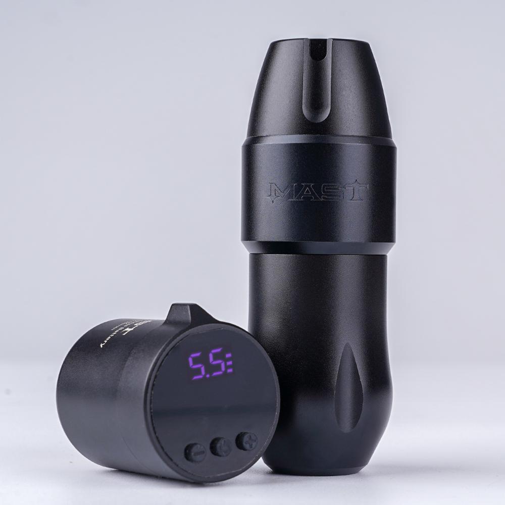 Mast Tour Pro Rotary Tattoo Pen Machine T1 Wireless Battery Kit ...