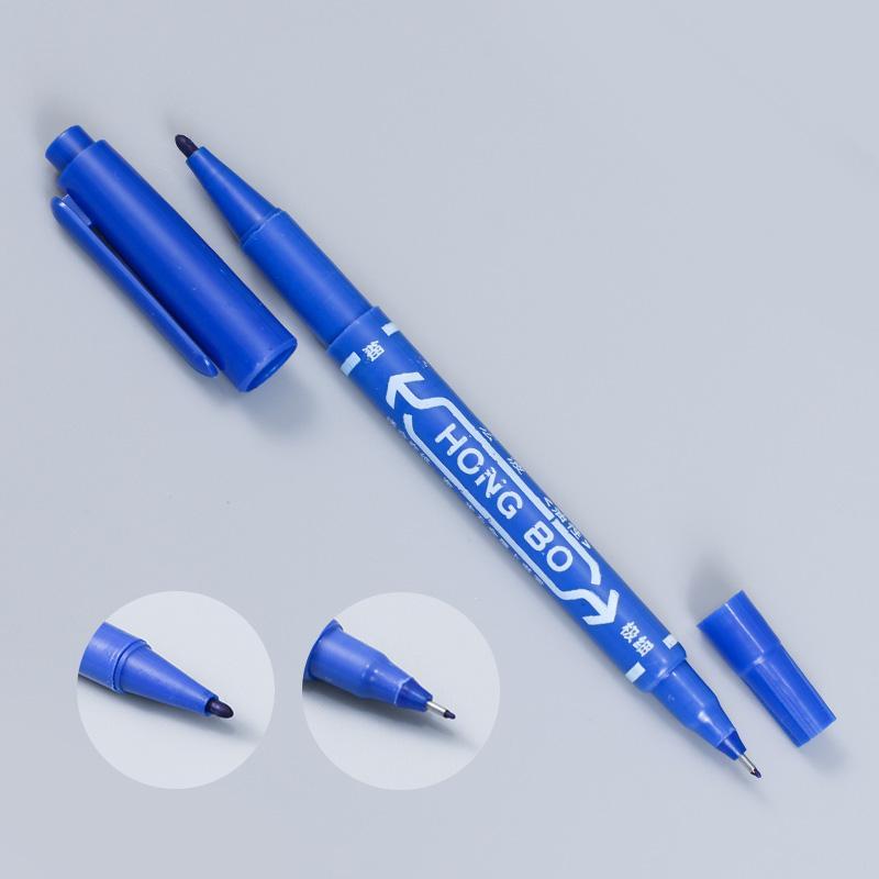 DragonHawk Disposable Skin Marking Pen Dual-Tip Skin Mark 10pcs