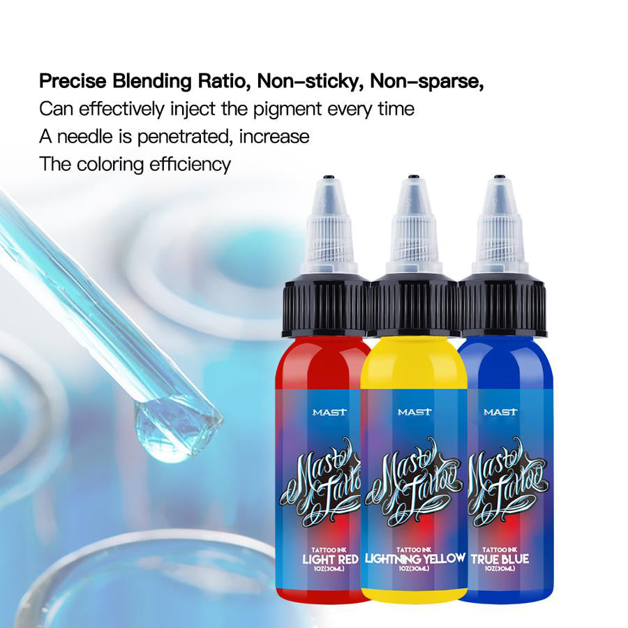 Mast Ink Triple Black / High White / Realistic Black / Oriental Black